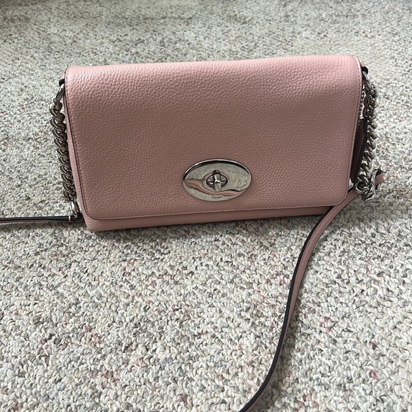 Coach | Bags | Coach Pink Crossbody | Poshmark